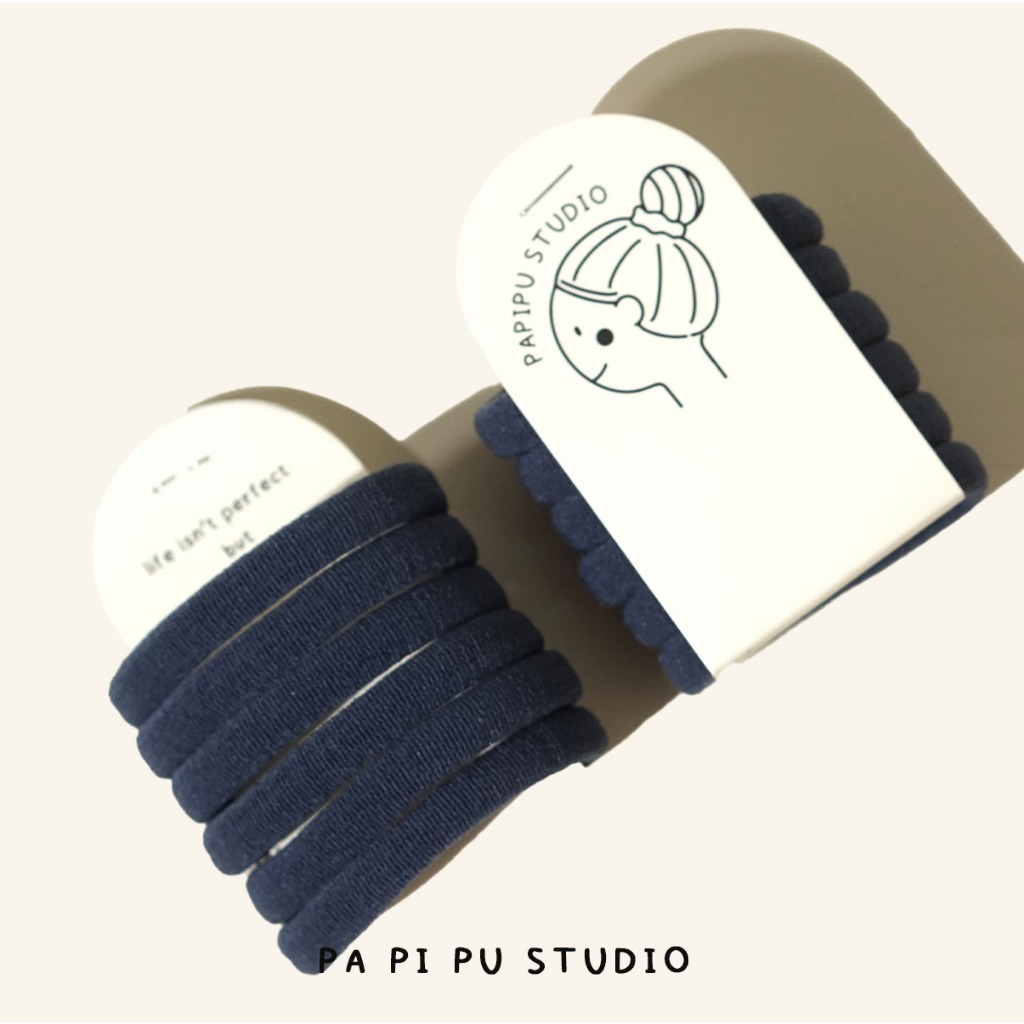 Jual Papipu studio Ikat rambut donut soft premium ( 6pcs ) | Shopee ...