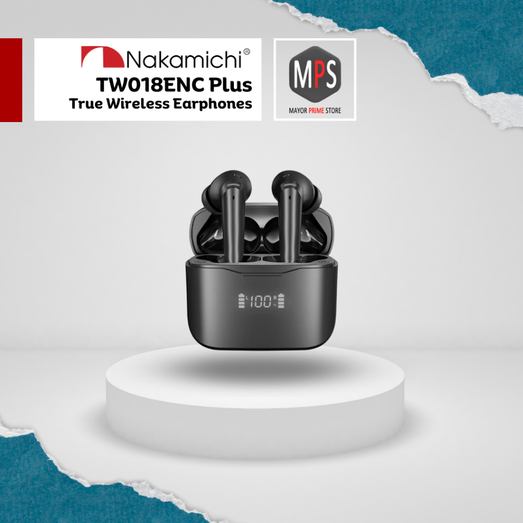 Jual TWS Nakamichi TW018ENC PLUS TWS Earphones | Shopee Indonesia