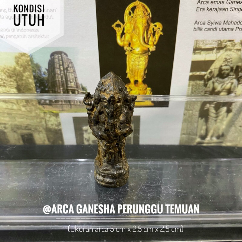 Jual Terakota Ganesha Perunggu Temuan C36 atau Arca Era Majapahit atau ...