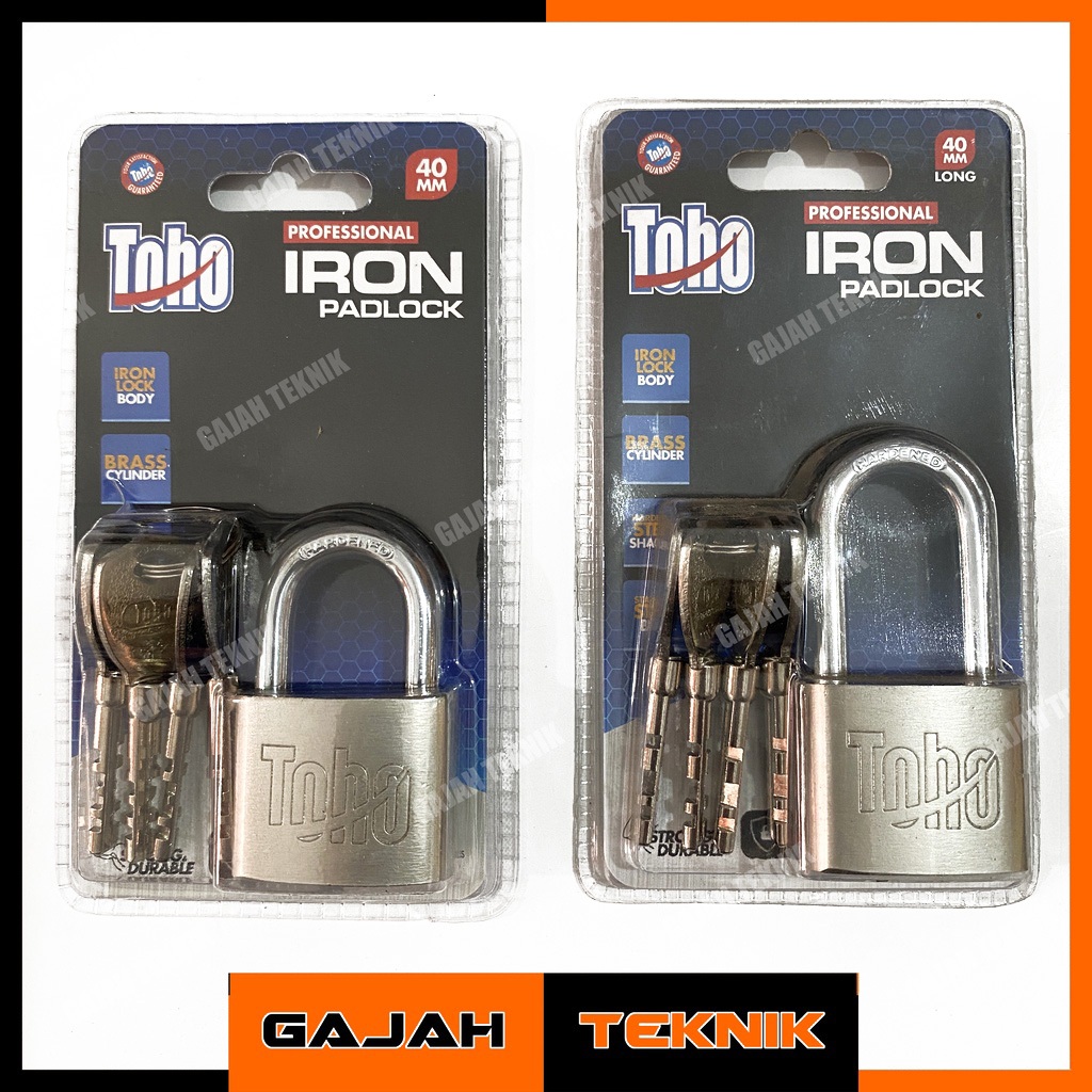 Jual Toho Gembok Besi 40 mm Gembok Rumah Pagar Iron | Shopee Indonesia