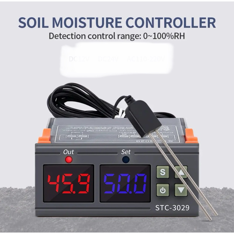 Jual STC-3029 Soil Moisture Meter Digital Humidity Sensor Soil Moisture ...