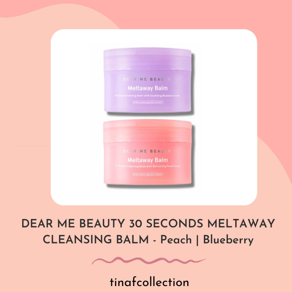 Jual DEAR ME BEAUTY 30 SECONDS MELTAWAY CLEANSING BALM - Peach ...