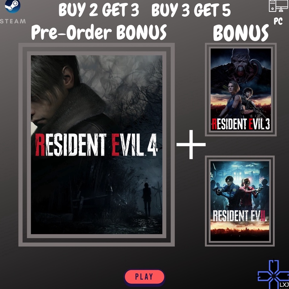 Jual el terbaru Resident Evil 4 Remake RE4 Deluxe Edition Seperate Ways ...