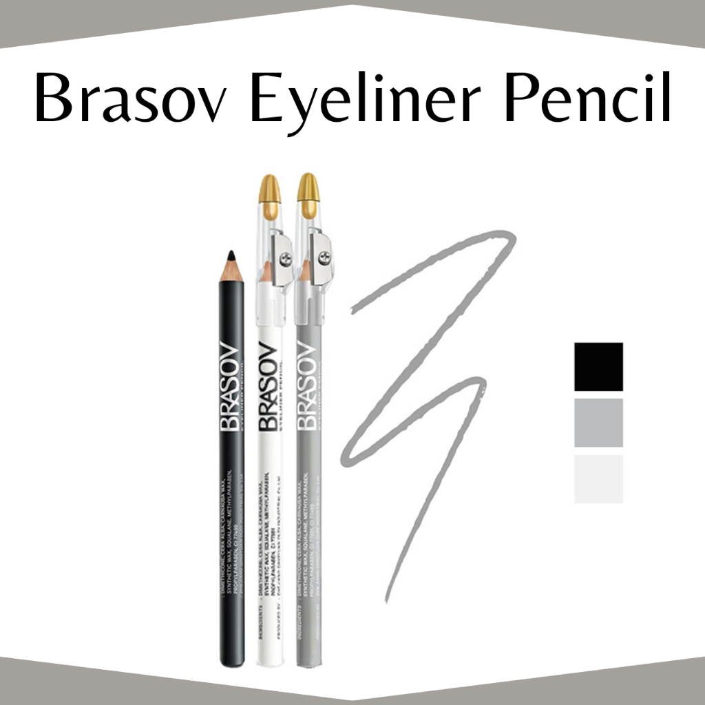 Jual Brasov Eyeliner Pencil 1.1g/Eyeliner Pensil | Shopee Indonesia