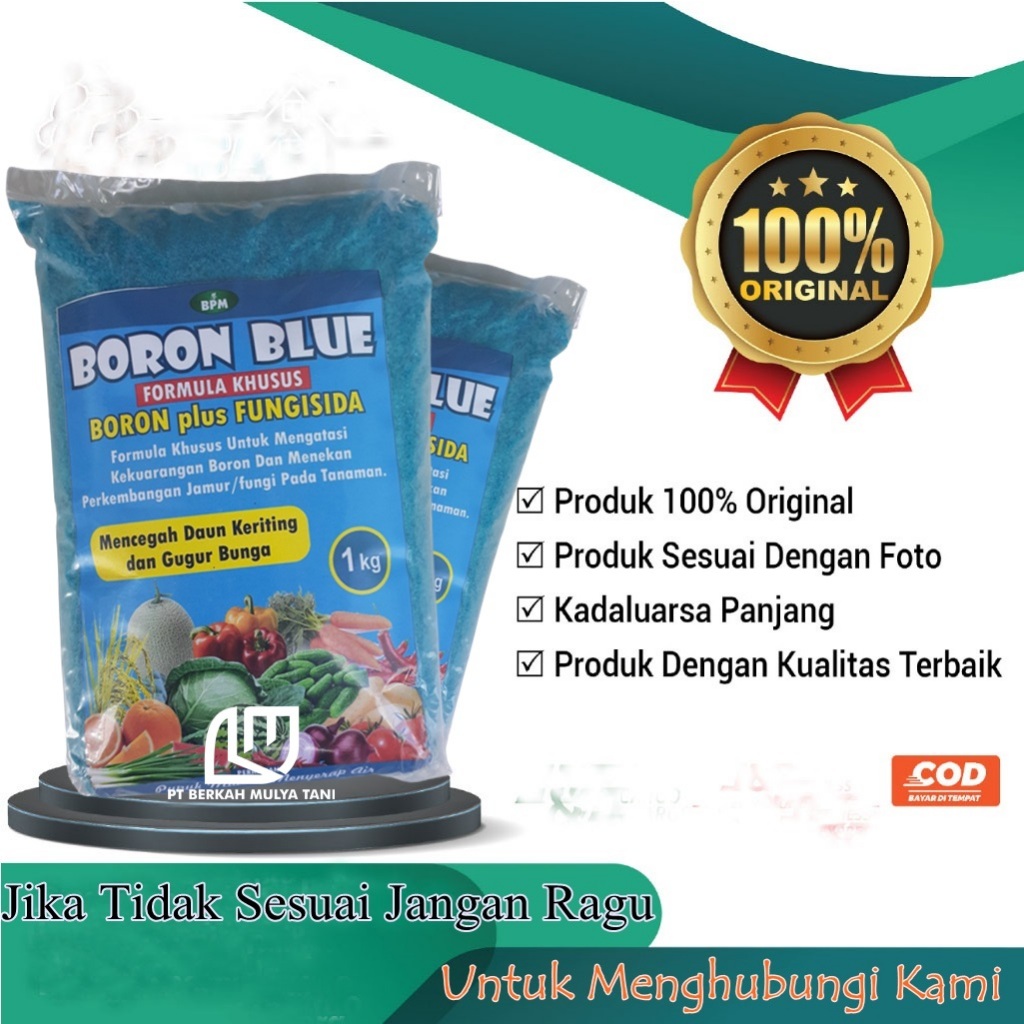 Jual Formula Khusus Boron Blue Plus Fungisida 1 Kg | Shopee Indonesia