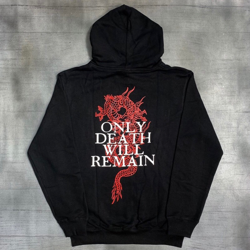 Jual Hoodie OTWOFIVE 025 HARDCORE - DEATH Black sweater hoodie Otwofive ...