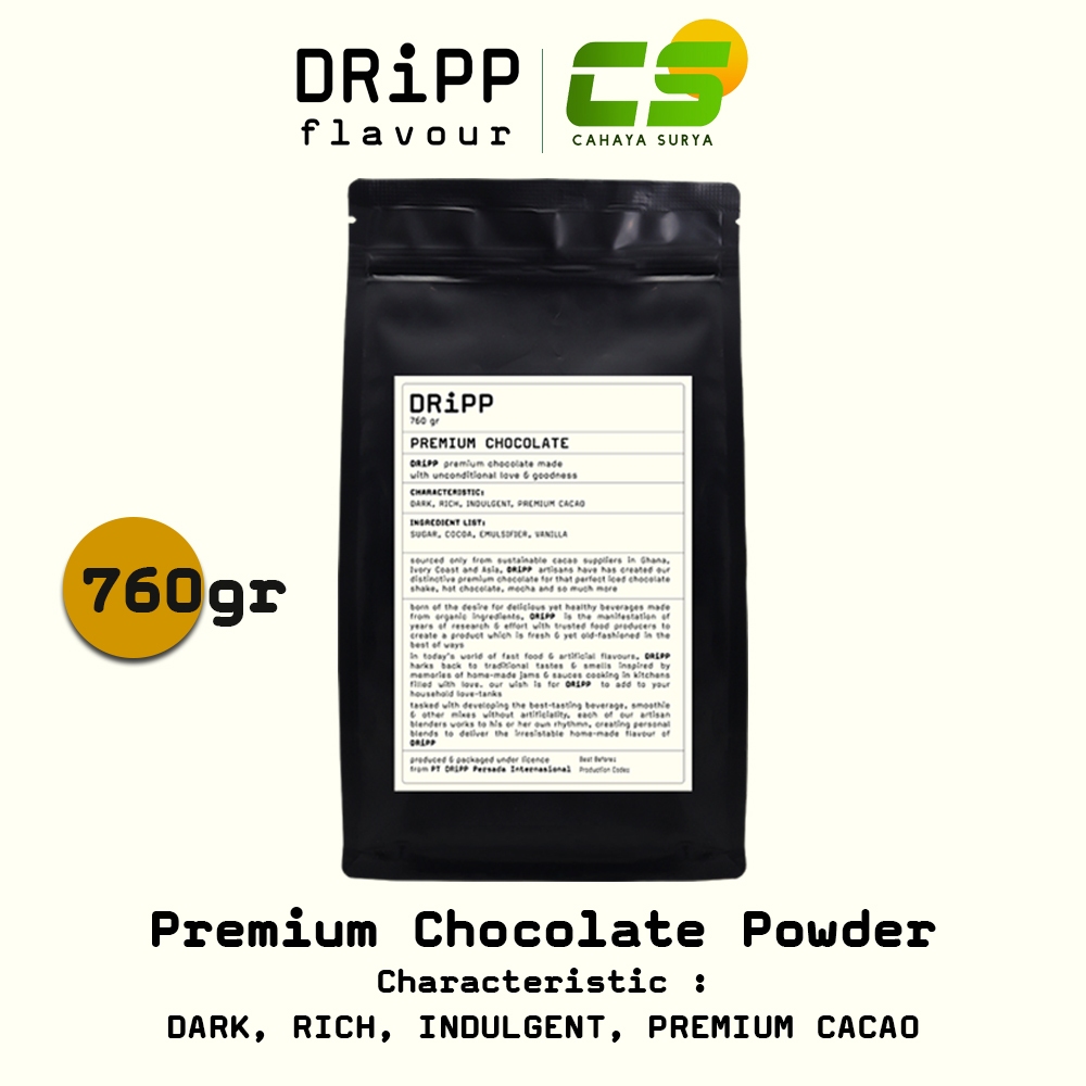 Jual Dripp Powder / Bubuk Minuman - Premium Chocolate 760 gr | Shopee ...