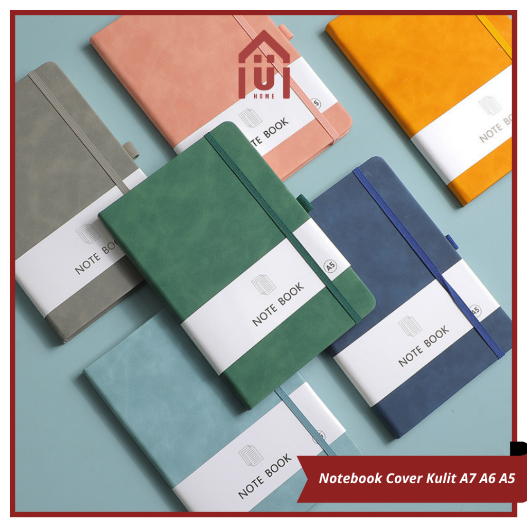Jual UNISO - NOTEBOOK COVER KULIT A7 A6 A5 BUKU DIARY CATATAN KECIL ...