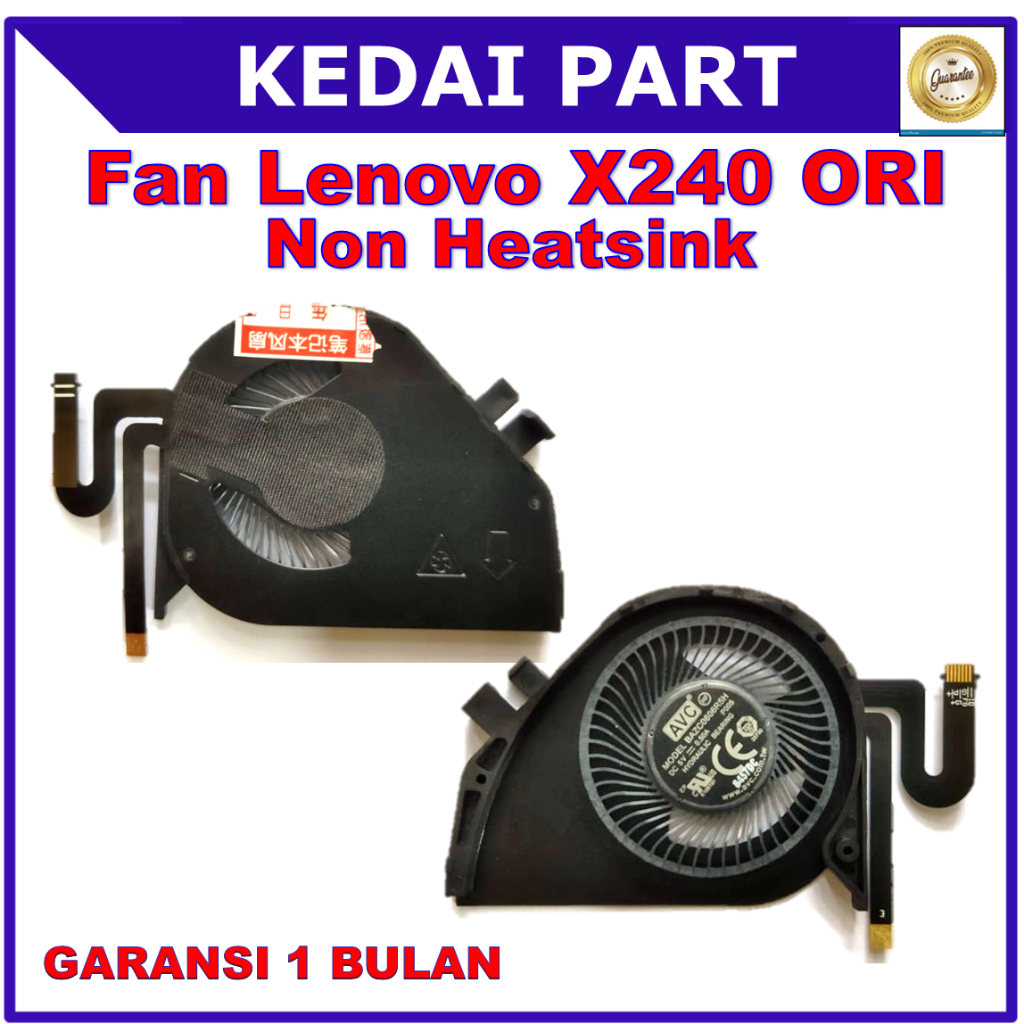 Jual Fan Lenovo Thinkpad X240 X240I X250 X260 X270 X270S Non Heatsink ...