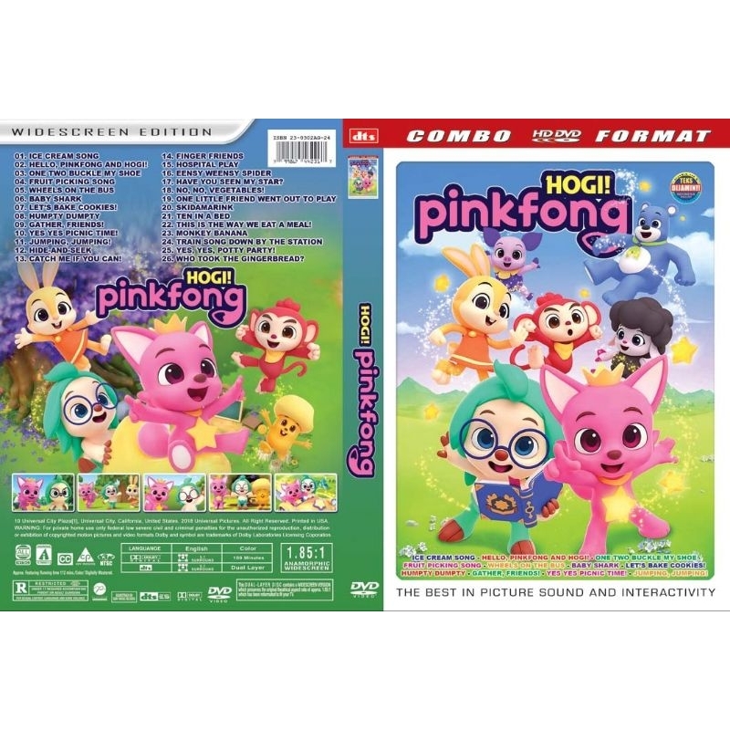 Jual DVD lagu anak HOGI PINKFONG 2024 | Shopee Indonesia