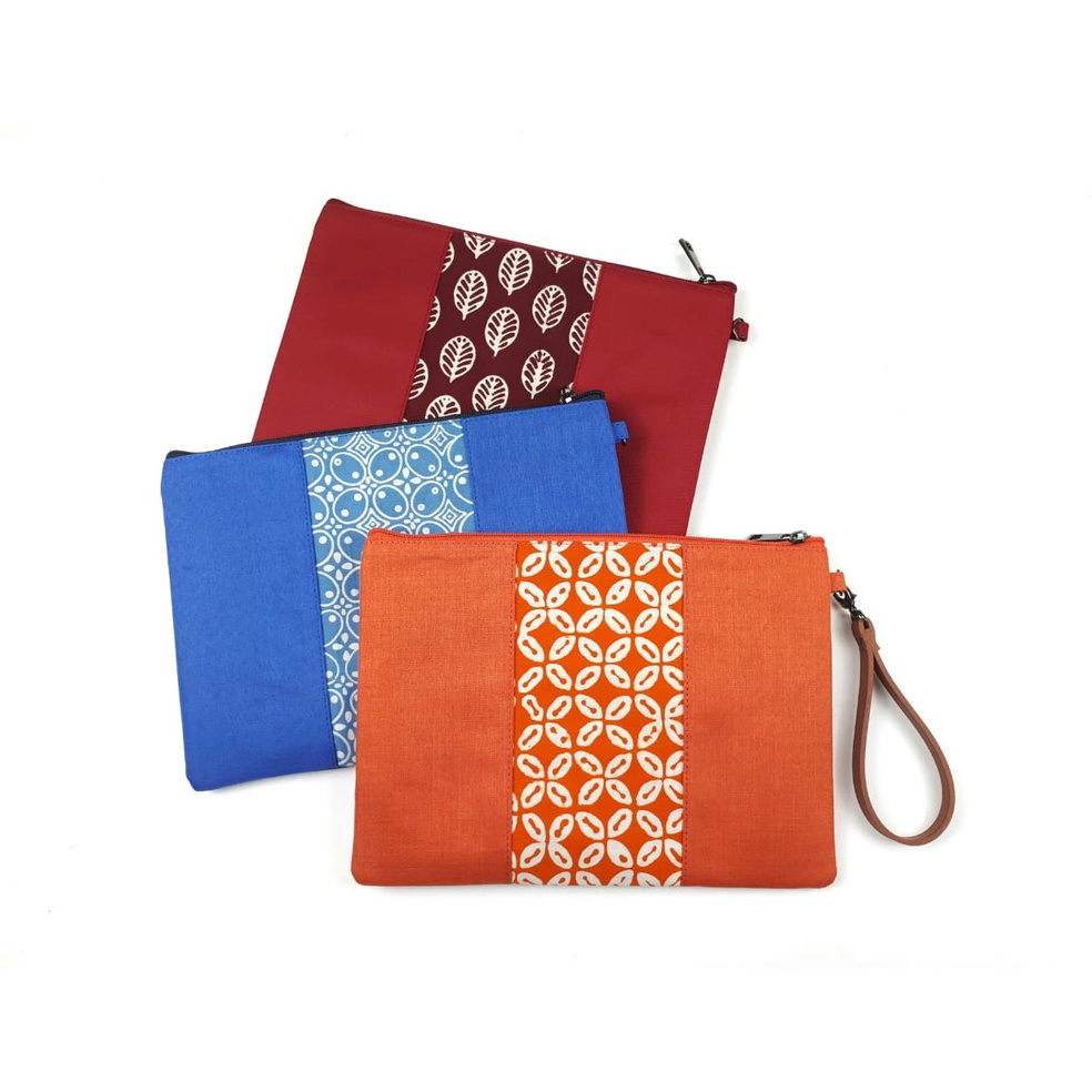 Jual Bukuku Pouch Dakota Aneka Motif Pouch Batik Clutch Batik ART L5N9 ...