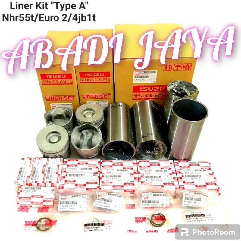 Jual LINER KIT BURING BORING SET KOMPLIT ISUZU ELF NHR NKR 55 TURBO 4JB1T ORIGINAL | Shopee ...