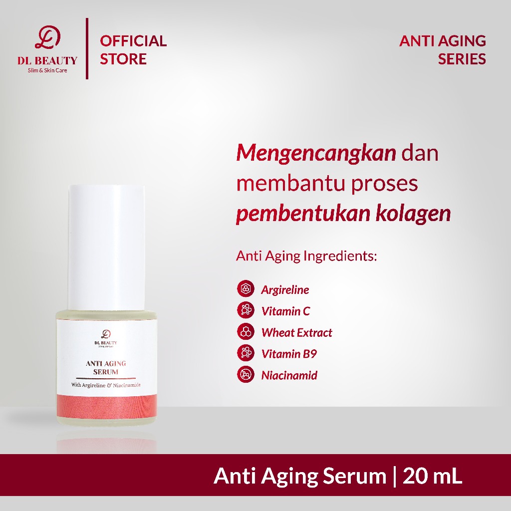 Jual DL BEAUTY Anti Aging Serum 20ML | Shopee Indonesia