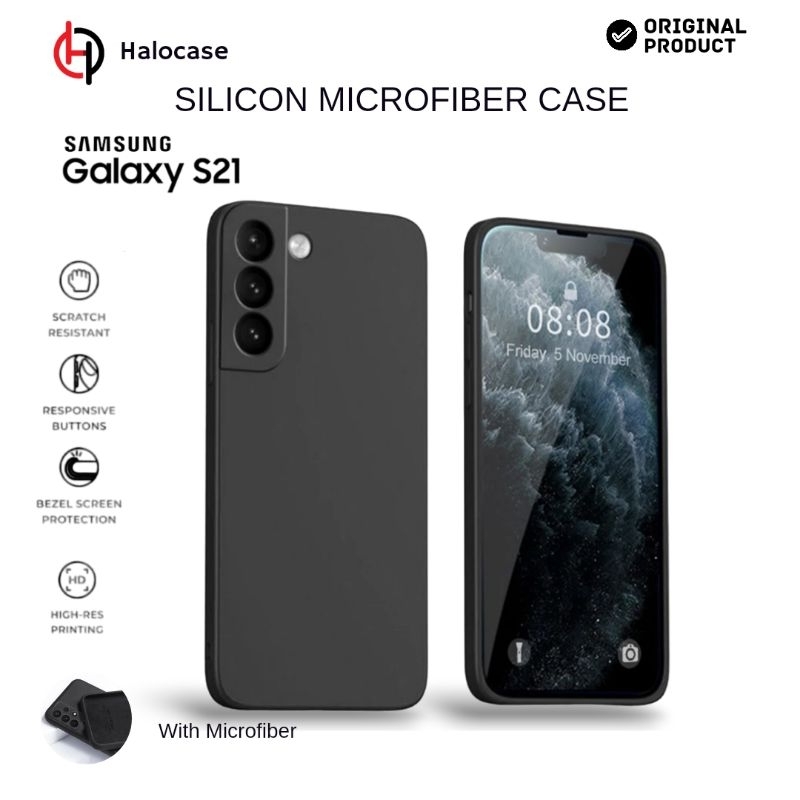 Jual Case Samsung Galaxy S21 FE 5G/ S21 Plus Ultra Silicon Microfiber ...