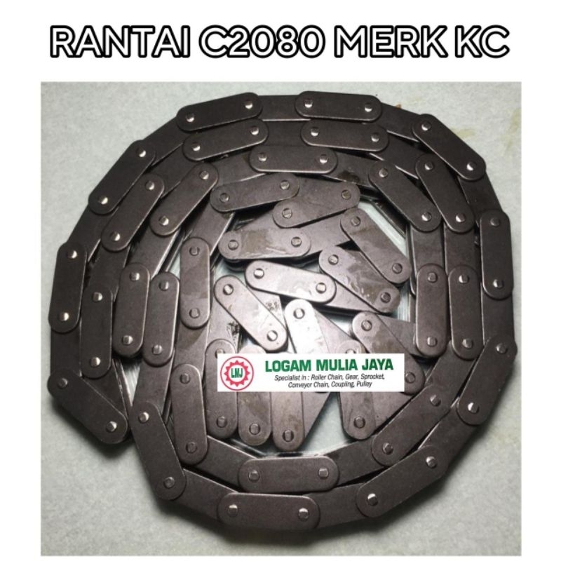 Jual DOUBLE PITCH RANTAI ROLLER CHAIN C 2080 C2080 SMALL ROLLER ...
