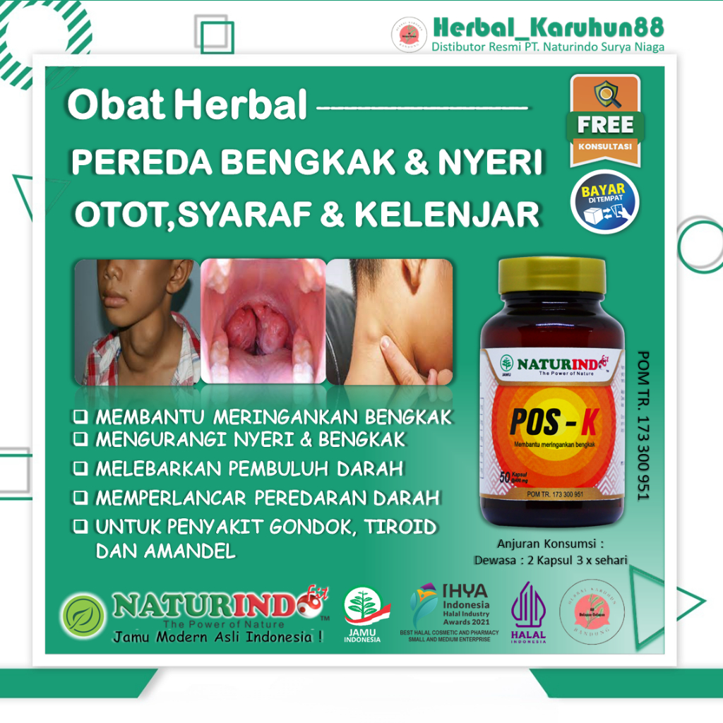 Jual Obat Herbal Gondok Tiroid Hipertiroid Sakit Gigi Gusi Bengkak ...