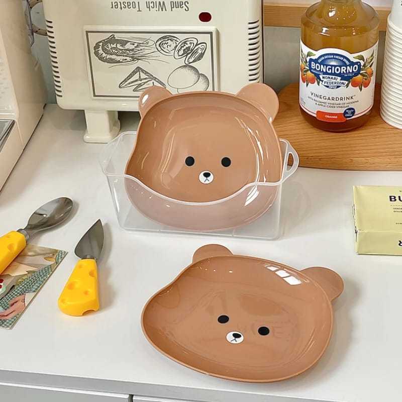 Jual Piring Makan Anak / Model Beruang / Piring Lucu / Piring Snack ...