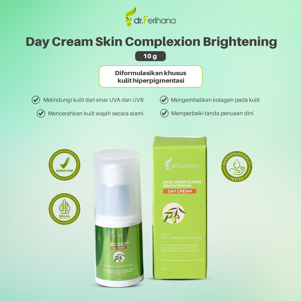 Jual (dr. Ferihana) Day Cream Flek & Melasma Berat-Skin Complexion Brightening | Shopee Indonesia