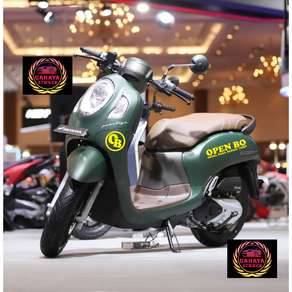 Jual sticker motor sticker motor scoopy sticker motor scoopy open bo ...