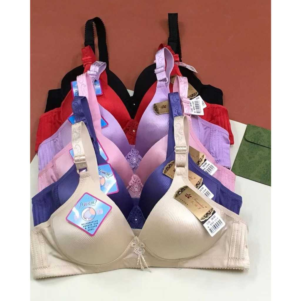 Jual BRA / BH WANITA 3365 BRA TANPA KAWAT SIZE 36-40 TERDAPAT 3 KAIT ...