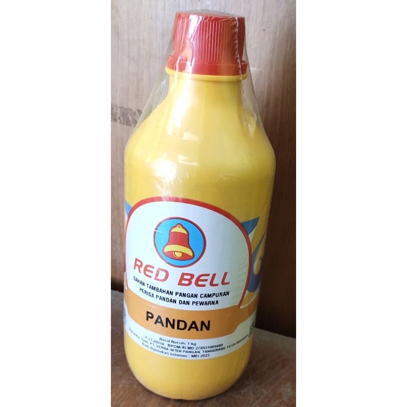 Jual Pasta perisa pandan red bell kemasan botol 1kg | Shopee Indonesia