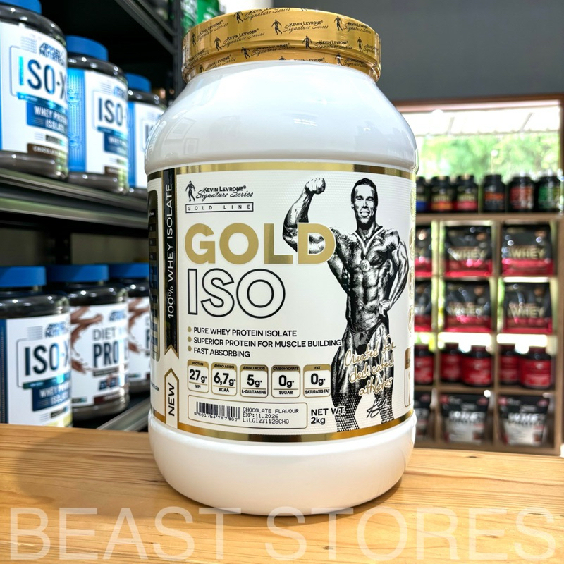Jual kevin levrone gold iso 2kg whey protein isolate 90 iso 100 hydro ...