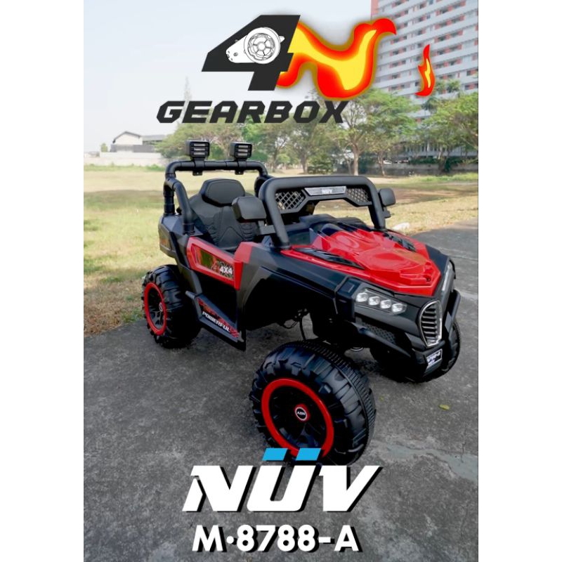 Jual Mobil Aki Anak Jeep Exotic 7748+ PMB UTX M-8788 Double GearBox NUV ...