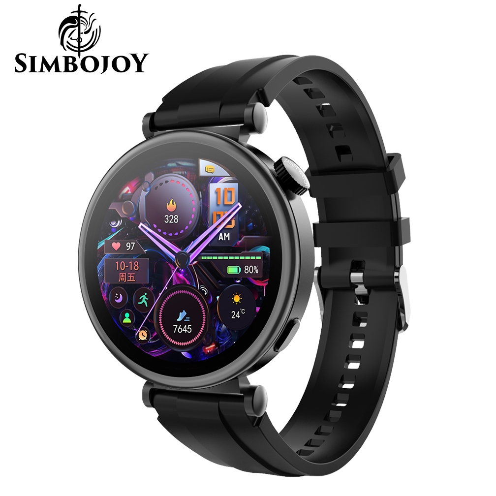 Jual Simbojoy SmartWatch Wanita Bluetooth Call Multi-Olahraga Layar 1. ...