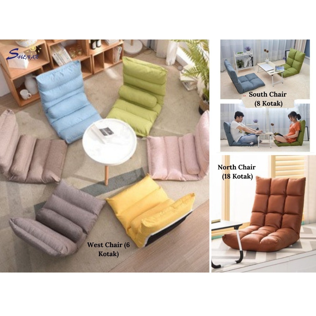 Jual Sofa Lesehan / Sofa Lipat Lantai / Kursi Lipat Lesehan / Bangku ...