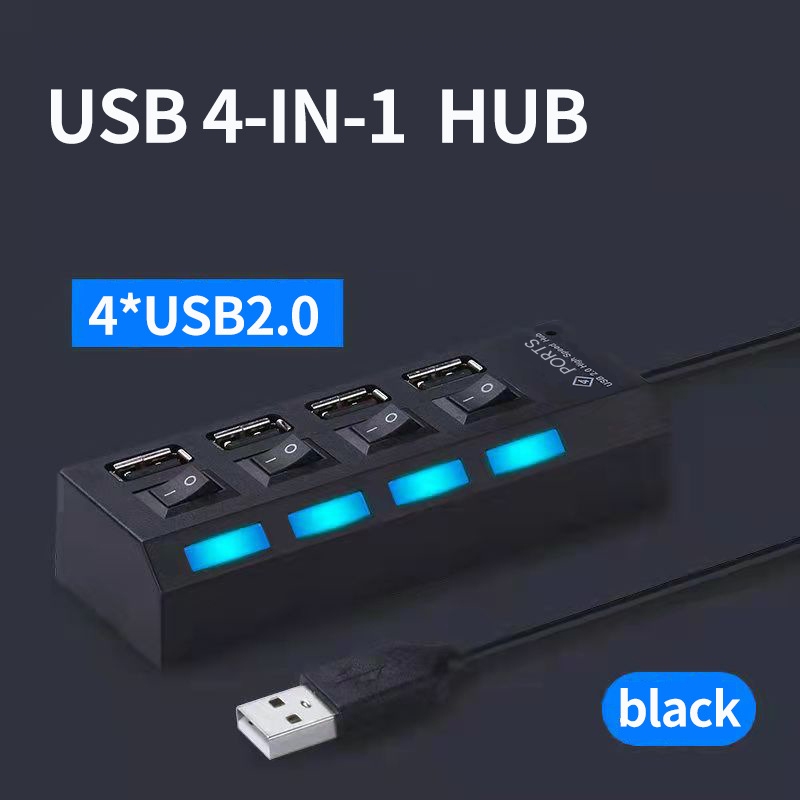 Jual Adaptor USB Hub 3.0 4 Port With Power Supply Cas Charger ...