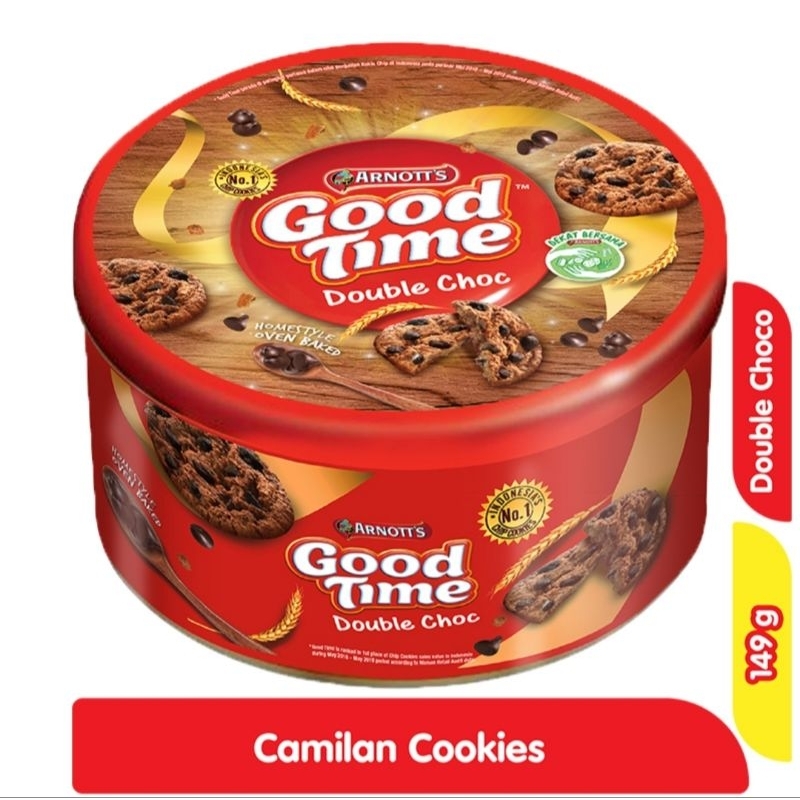 Jual Good Time Cookies Double Choc 149 g | Shopee Indonesia