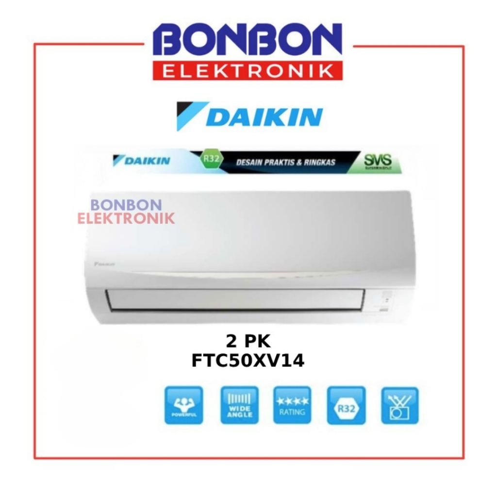 Jual Daikin AC 2PK FTC 50 XV14 / 2 PK FTC50XV14 Thailand | Shopee Indonesia