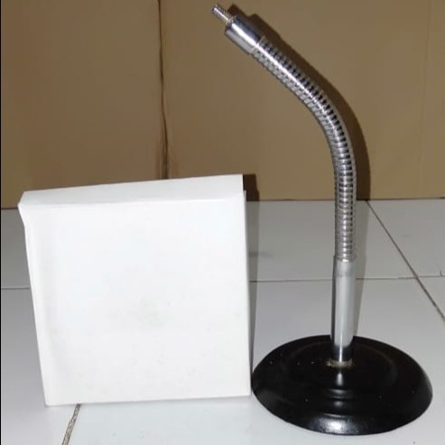 Jual STAND MIC / TIANG MICROPHONE MEJA SPIRAL PENDEK | Shopee Indonesia