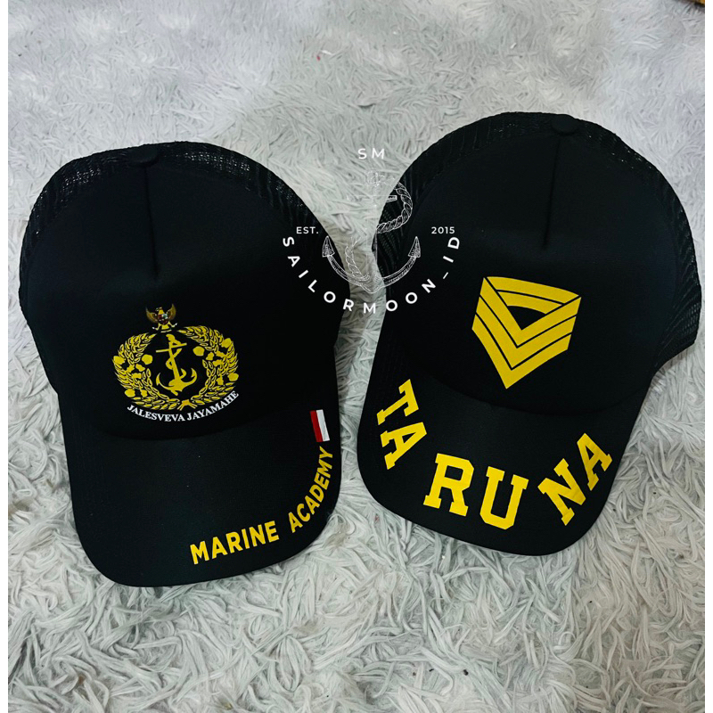 Jual TOPI TARUNA TOPI MARINE ACADEMY TOPI TNI TOPI TENTARA TOPI AAL ...