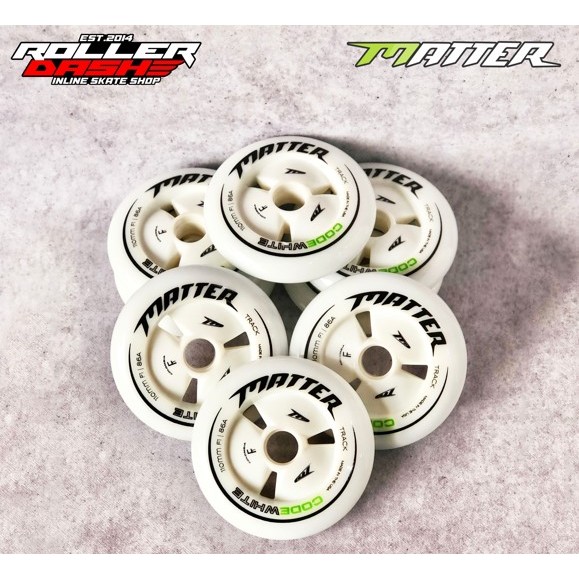 Jual Roda Sepatu Roda Speed Matter CODE WHITE | Shopee Indonesia