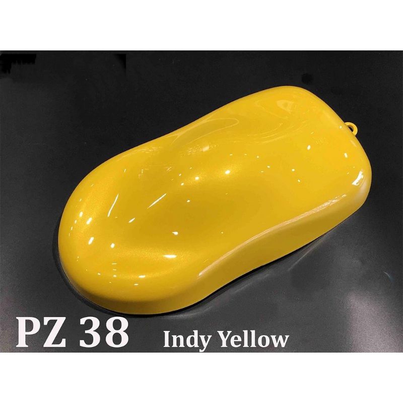 Jual Cat Indy Yellow Pearl Cat Kuning Metallic Cat Motor mobil Pu 1Kg ...