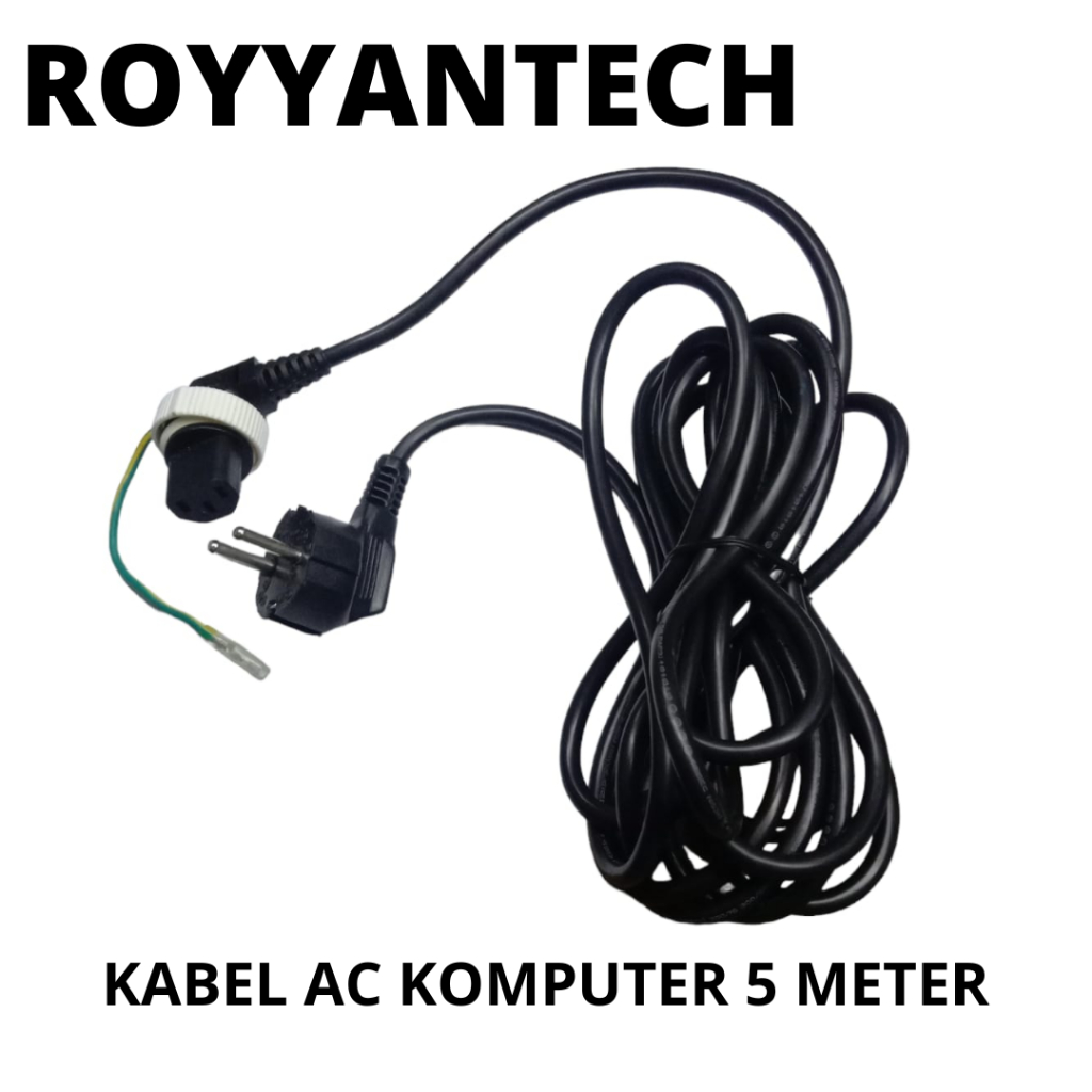 Jual KABEL AC KOMPUTER 5 METER KABEL POWER CPU | Shopee Indonesia Jual KABEL AC KOMPUTER 5 METER KABEL POWER CPU | Shopee Indonesia
