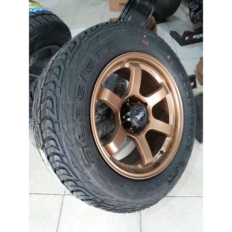Jual paket velg mobil hsr r18 plus ban ring 18 untuk mobil pajero ...