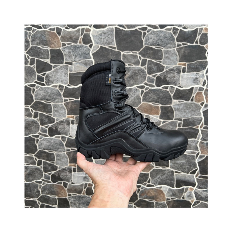 Jual Sepatu Combat Boots PDL DELTA SCORPION 8" - HITAM | Shopee Indonesia