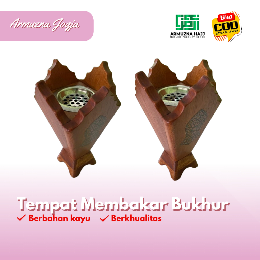 Jual TEMPAT MEMBAKAR BUKHUR BERBAHAN KAYU BERKHUALITAS TINGGI ...