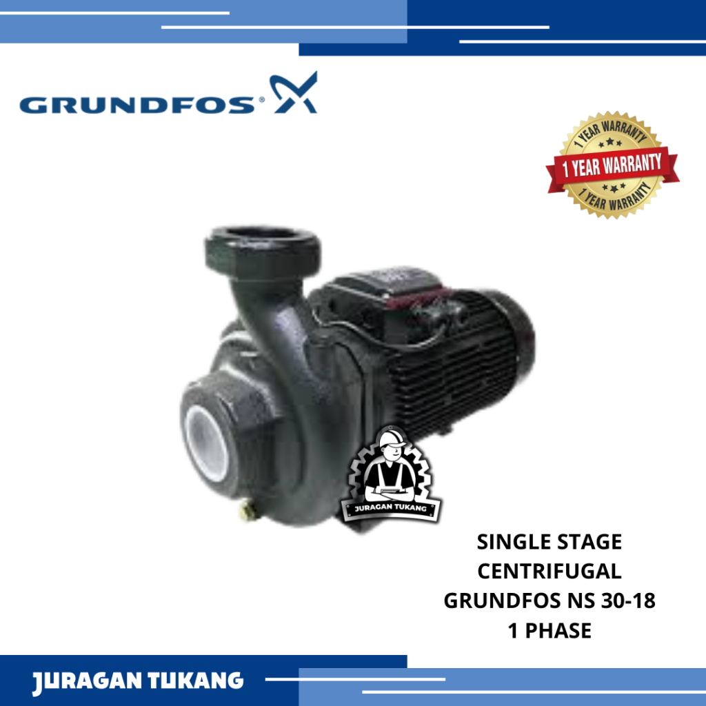 Jual Pompa Distribusi Grundfos NS 30-18 1 Phase Single Stage ...