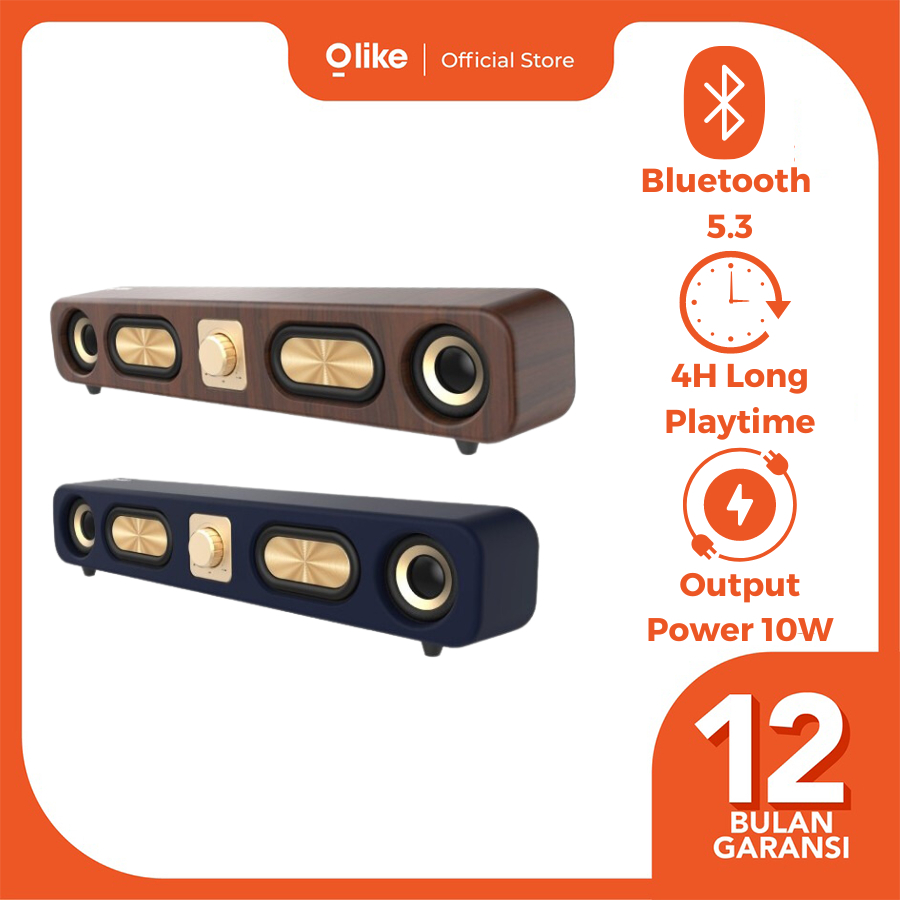 Jual OLIKE S4H SPEAKER BLUETOOTH 5.3 STEREO BASS EFFECT WITH SUPER BASS ...