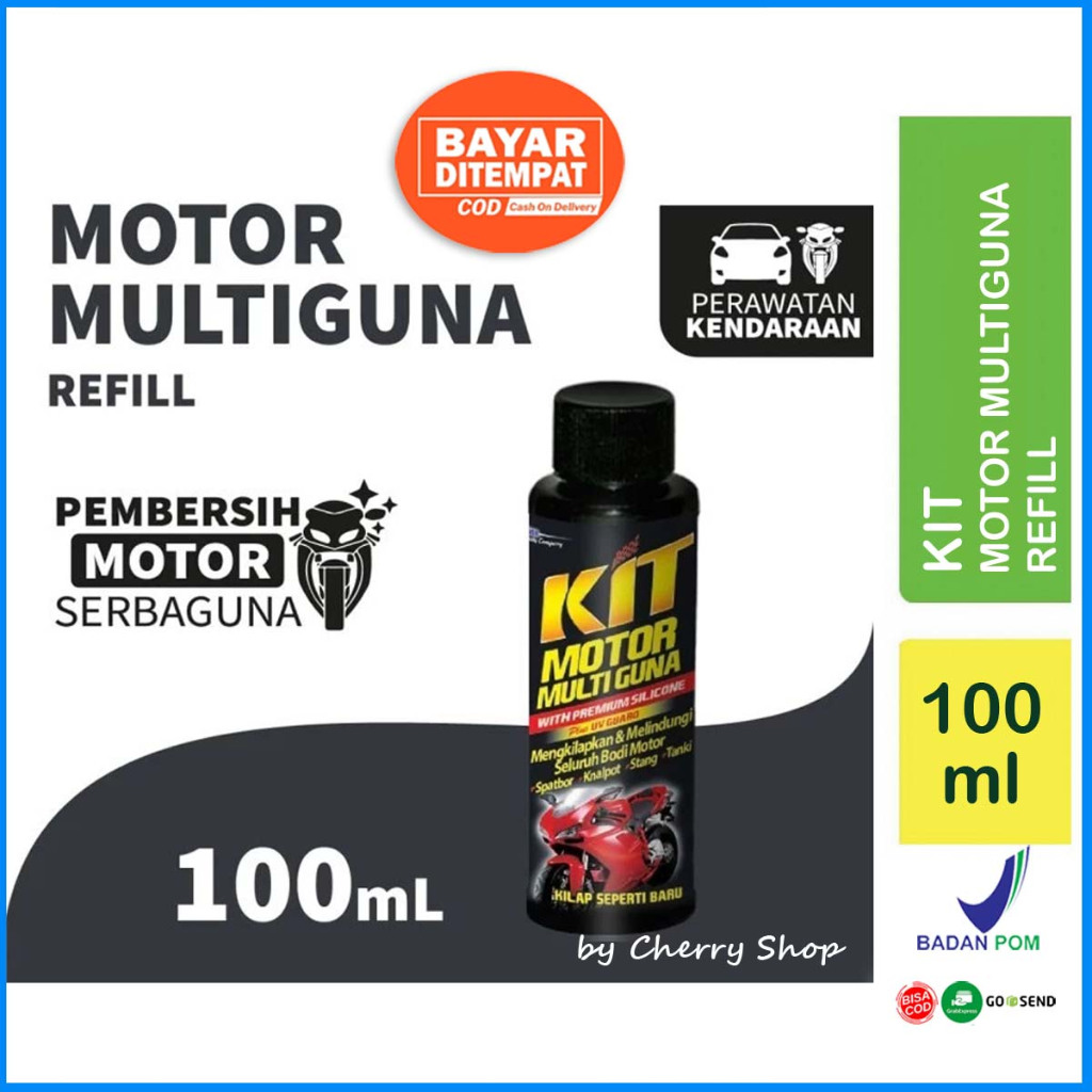 Jual Kit Motor Multiguna Refill 100mL | Mengkilapkan dan Melindungi ...