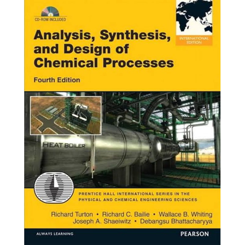 Jual ORIGINAL Analysis Synthesis And Design Of Chemical Processed 4e ...