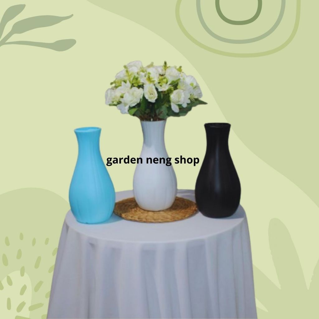 Jual VAS BUNGA SATURNUS Vas Bunga Tanaman Aesthetic Imitasi Plastik ...