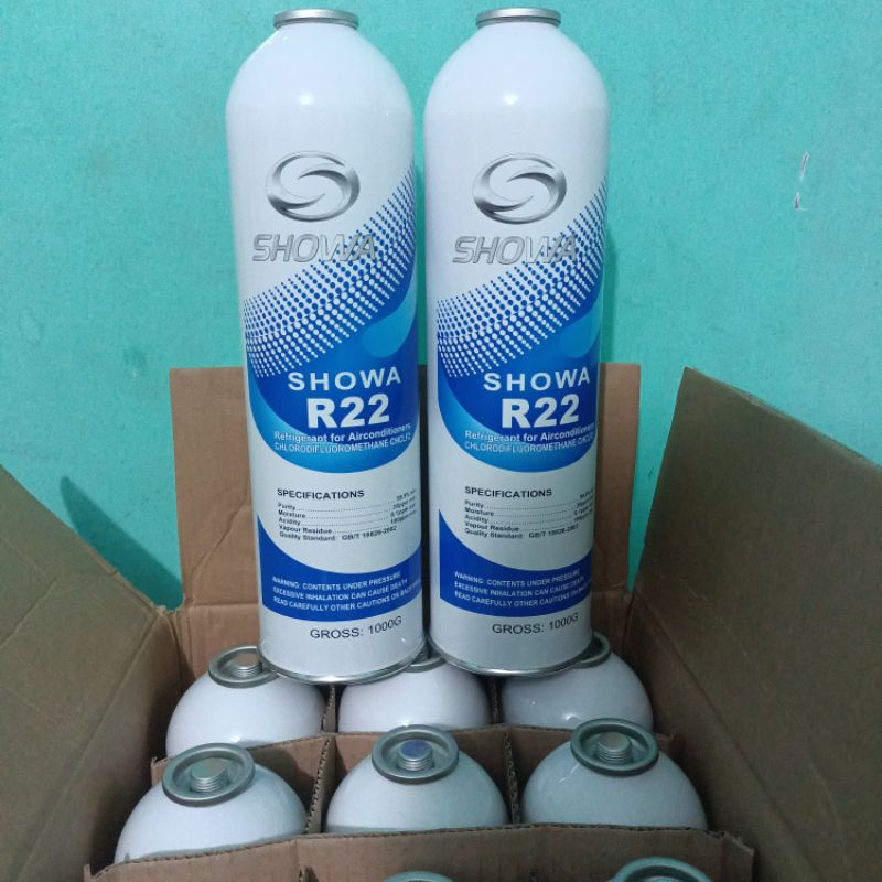 Jual FREON R22 SHOWA 1 KG ORIGINAL | Shopee Indonesia