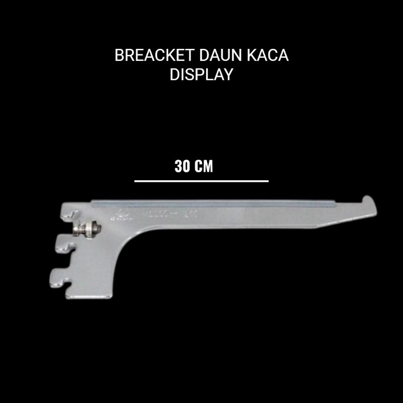 Jual Daun Bracket untuk siku atau penyangga rak kaca torso kaki kayu ...