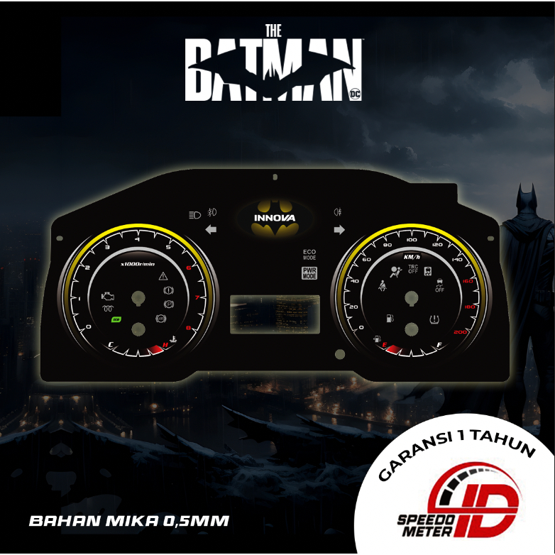 Jual Speedometer Innova Reborn Manual Matic Mika BATMAN | Shopee Indonesia
