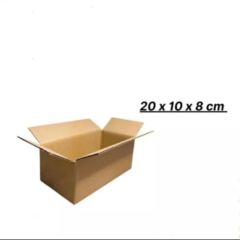 Jual Kardus box packing ukuran 20x10x8 cm tebal baru kuat | Shopee ...