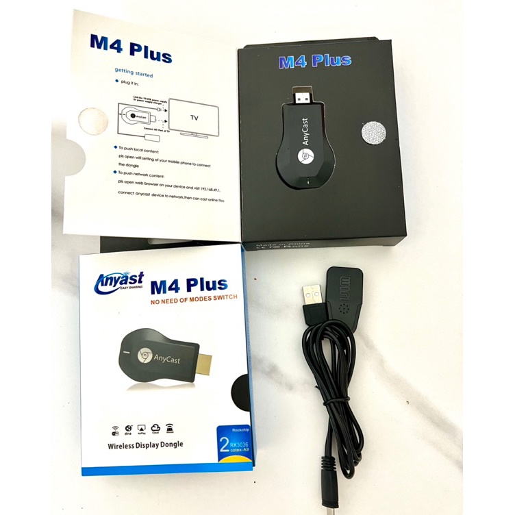 Jual Anycast M4 Plus Dongle HDMI USB wireless wifi | Shopee Indonesia